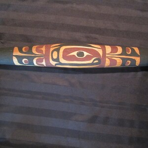 Kwakiutl First Nation Chanting Rattle Ceremonial Carving West - Etsy