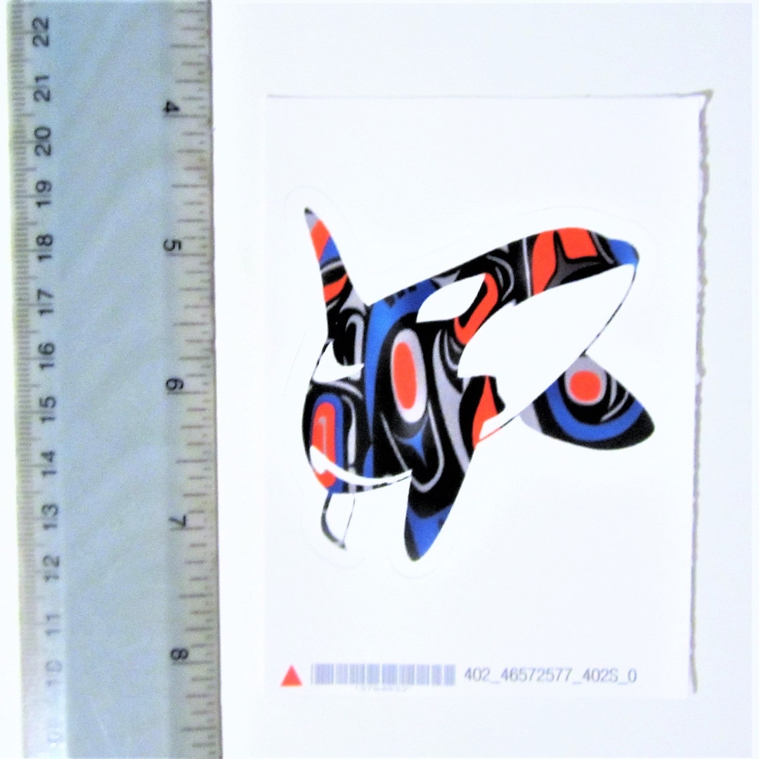 First Nations ''orca'' Sticker Decal Pacific North West Native ...