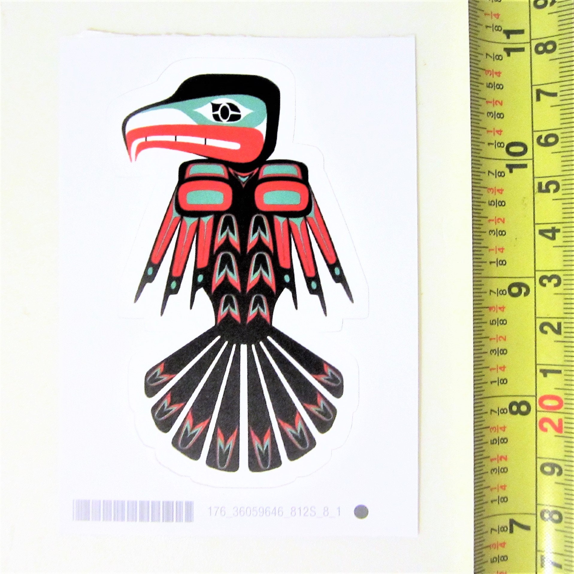 First Nations ''eagle'' Sticker Decal West - Etsy