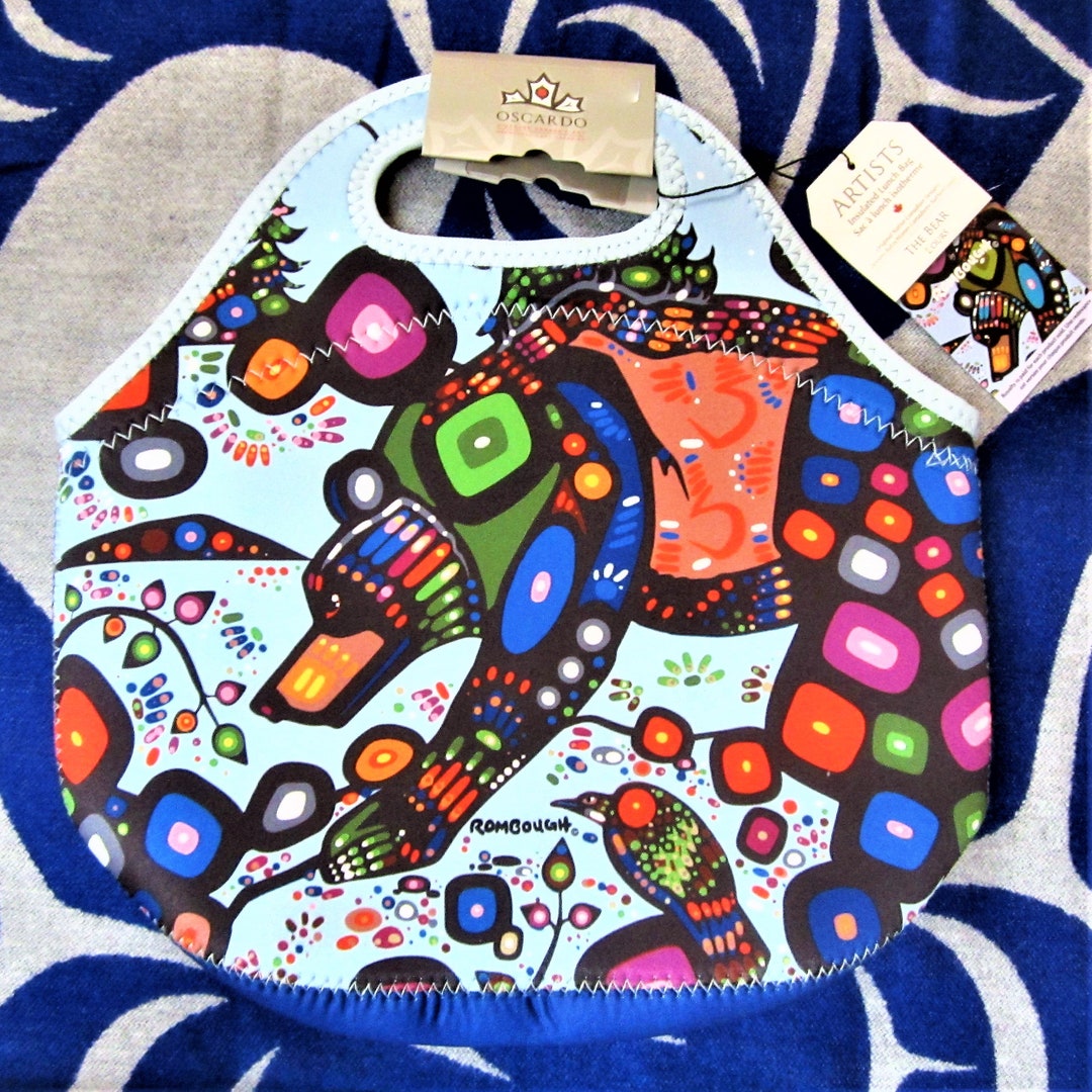 Chipewyan Dene First Nation 'the Bear' Insulated Lunch Bag Sub Arctic ...