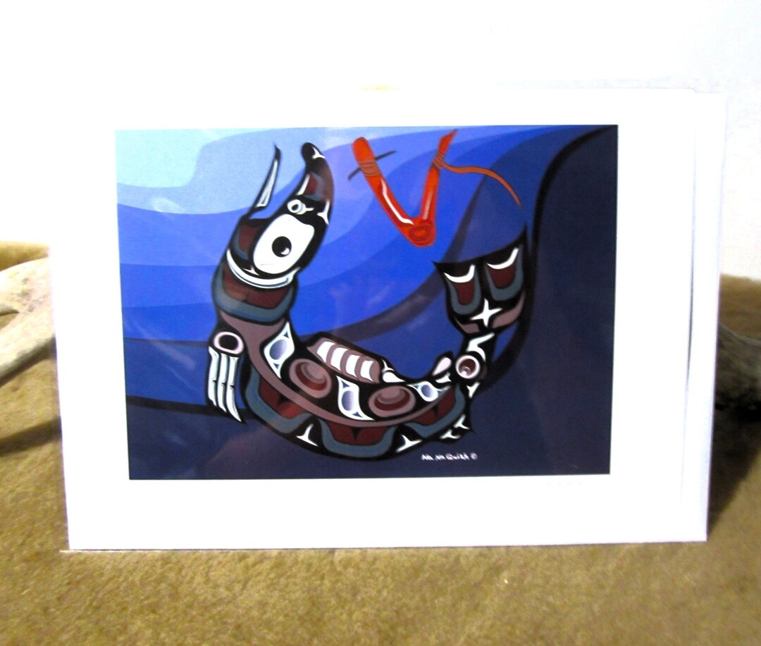 Nuu Chah Nulth First Nation 'salmon Hook' Pacific North West Native ...