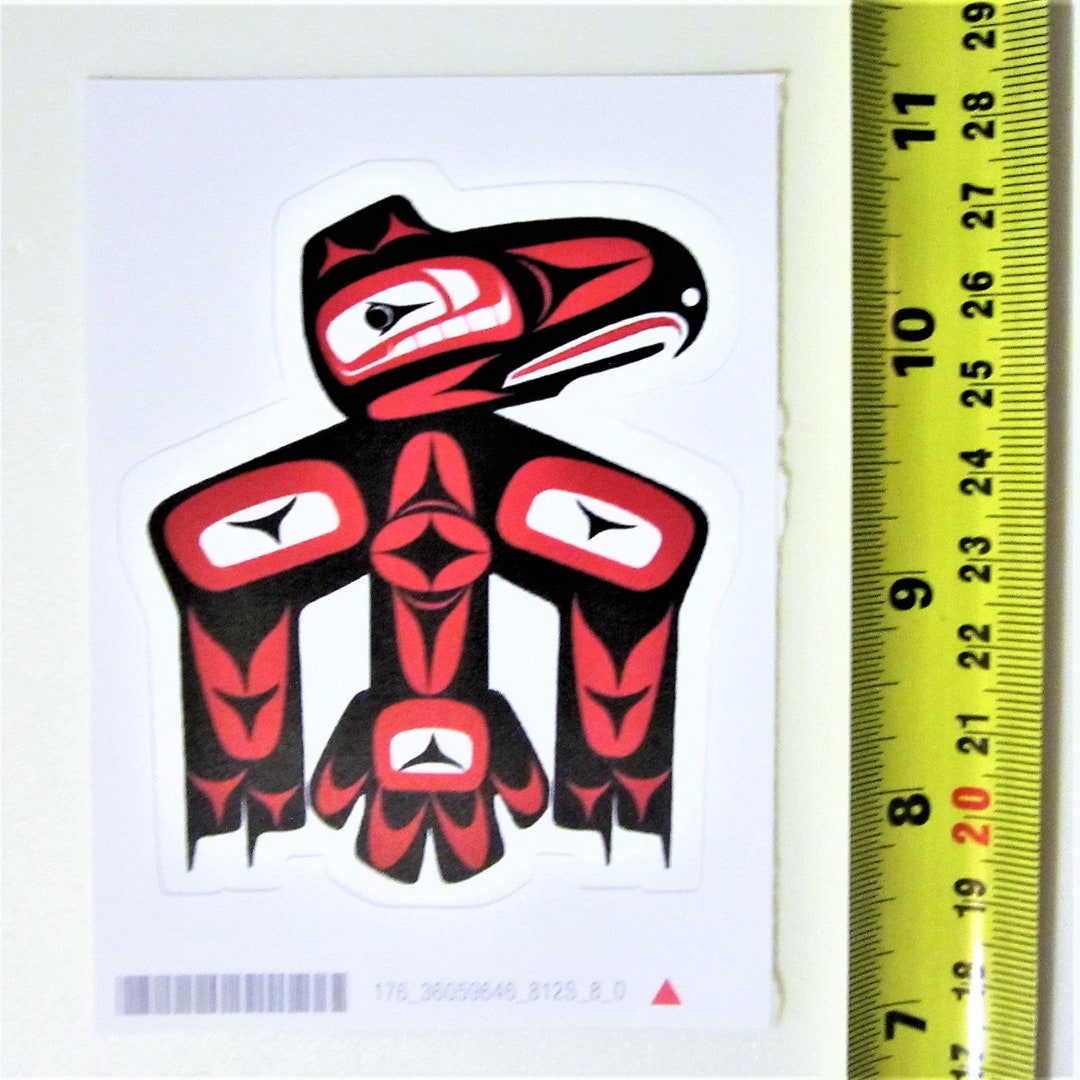 First Nations 'pacific Protector' Sticker Decal West Coast Native ...