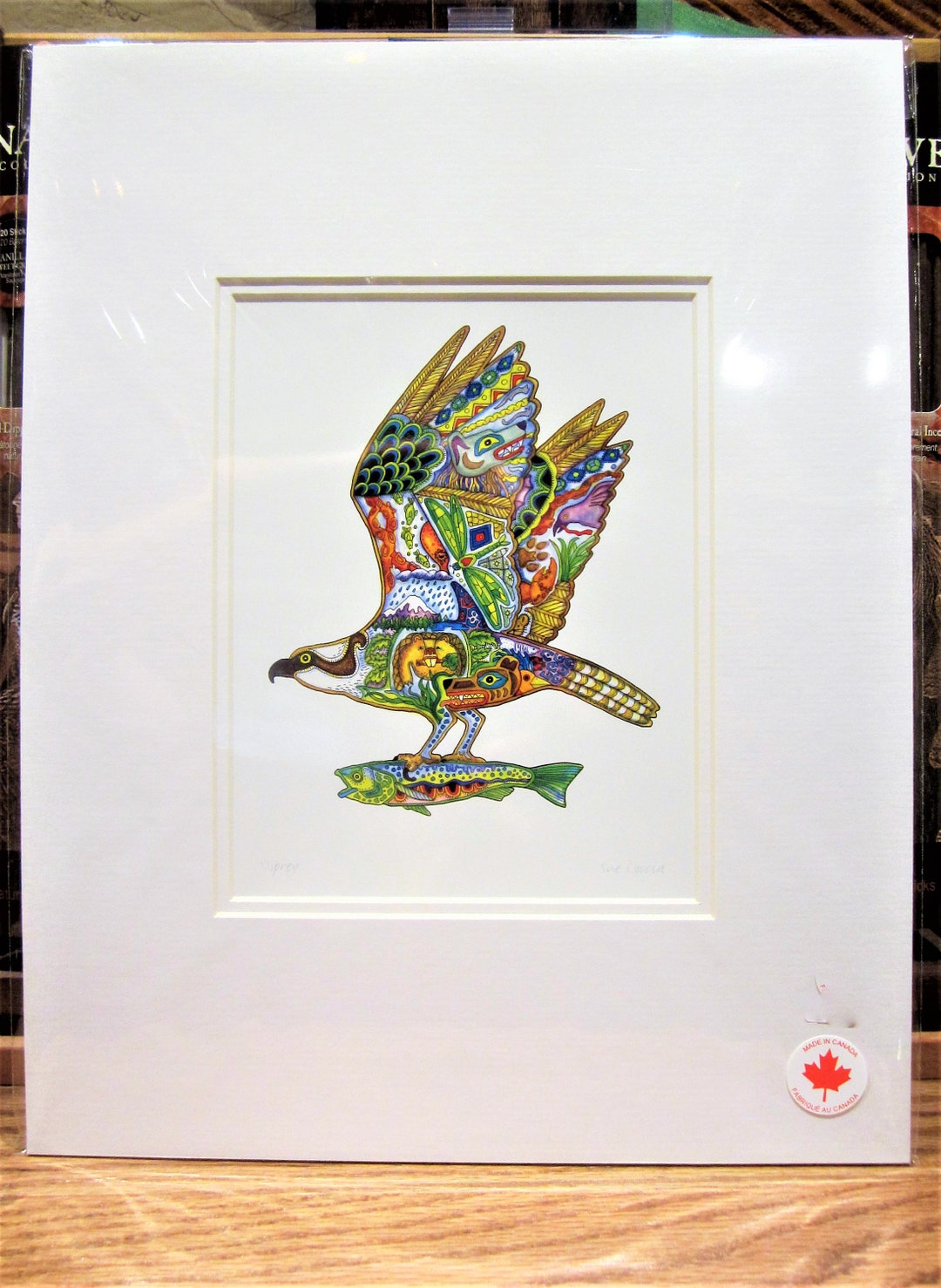 Cherokee First Nation ''osprey'' Contemporary South Eastern Native ...
