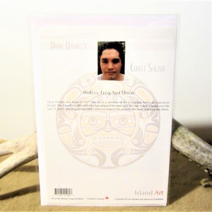 Coast Salish First Nations ''wolves, Frog and Moon'' Pacific North West ...