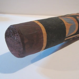 Kwakiutl First Nation Chanting Rattle Ceremonial Carving West - Etsy