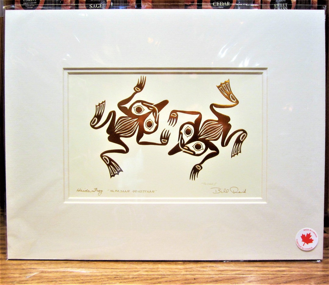 Haida First Nation ''frog'' Contemporary Pacific North West Coast ...
