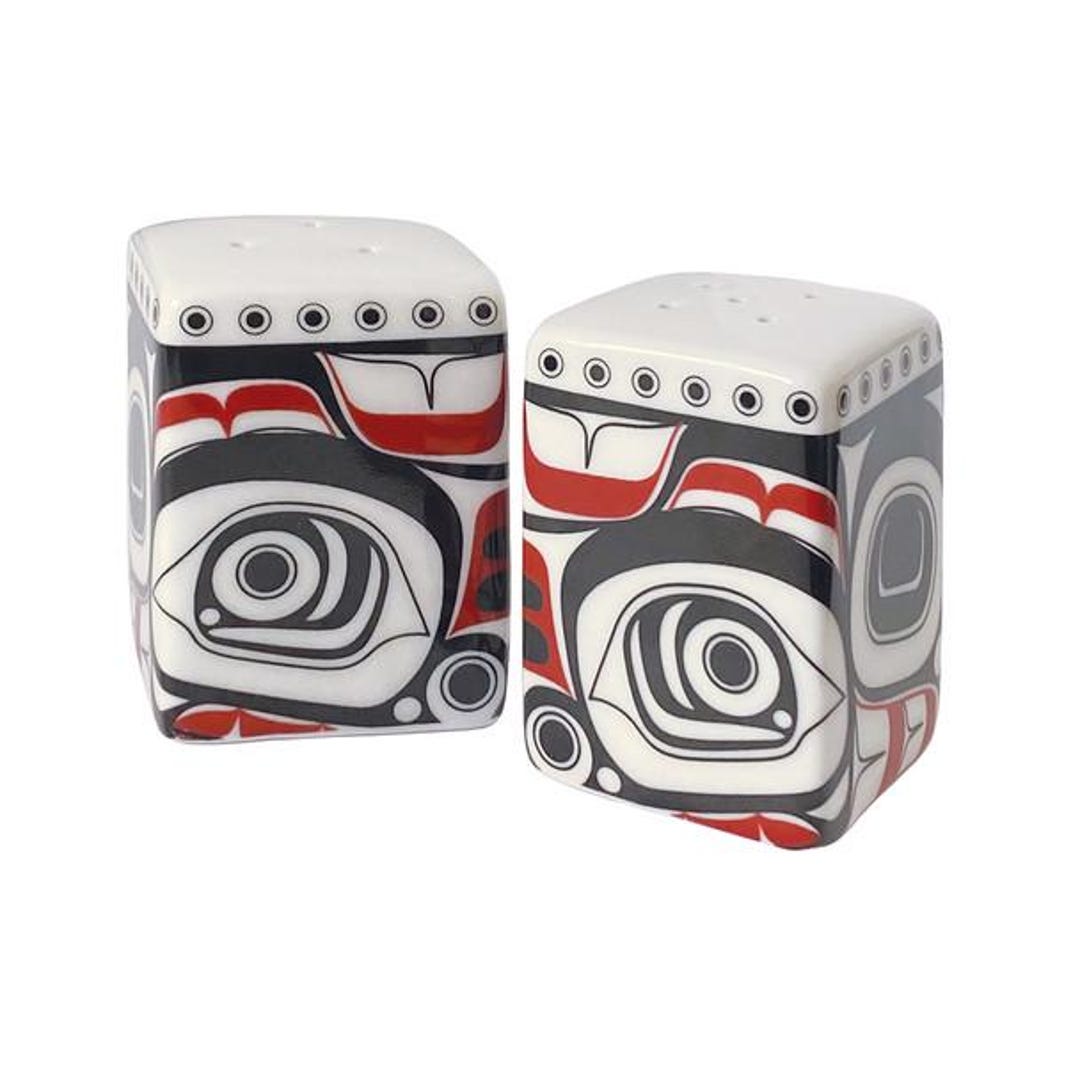 Tsimshian First Nation 'matriarch Bear' Salt & Pepper Shaker Set ...