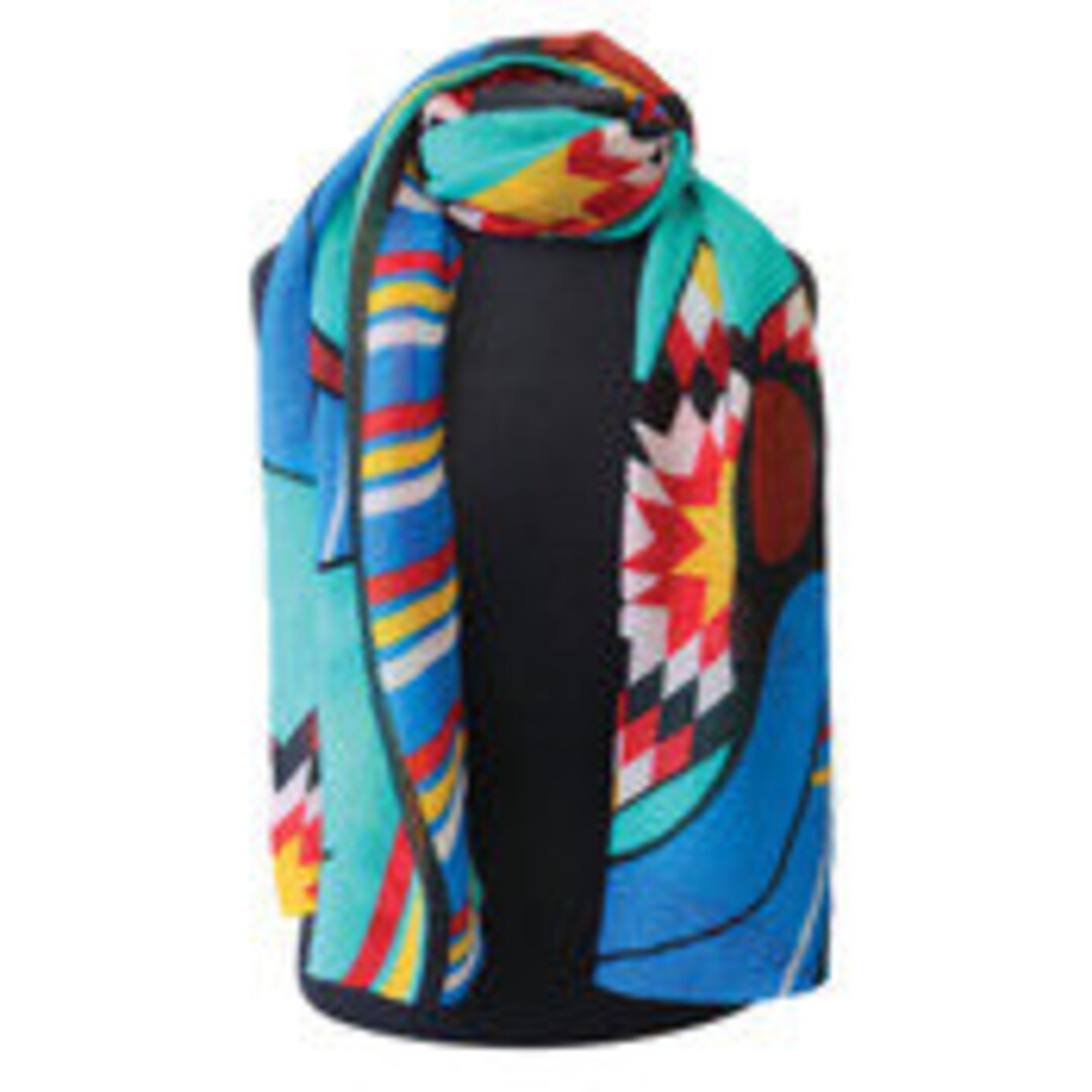 Anishinaabe First Nation 'her Ribbon Dress' Eco Scarf Eastern Woodlands ...