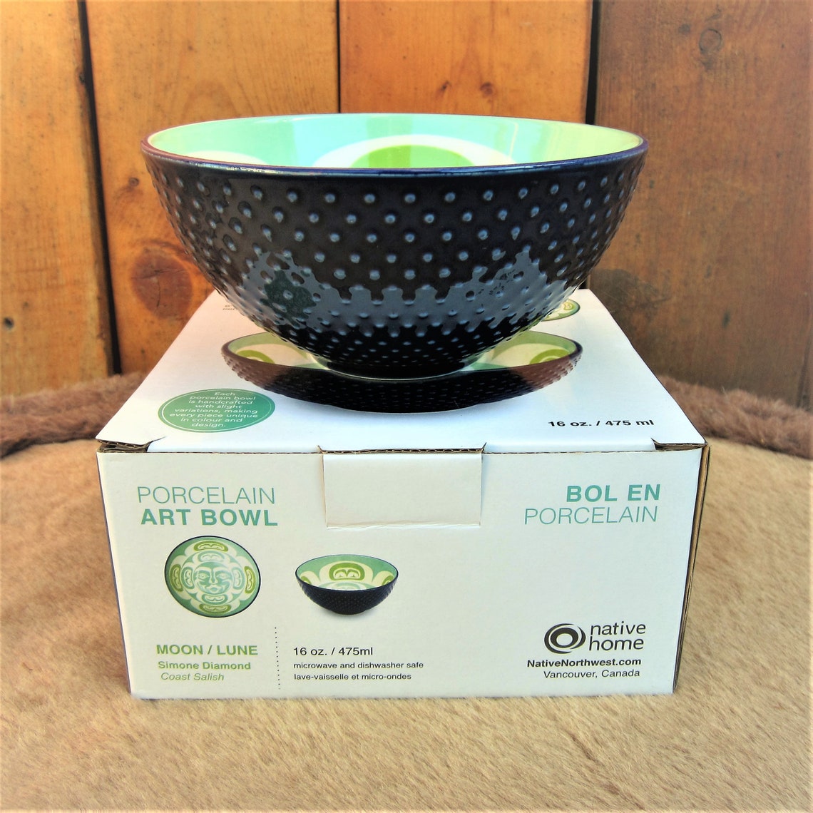 Coast Salish First Nation ''moon'' Porcelain - Etsy