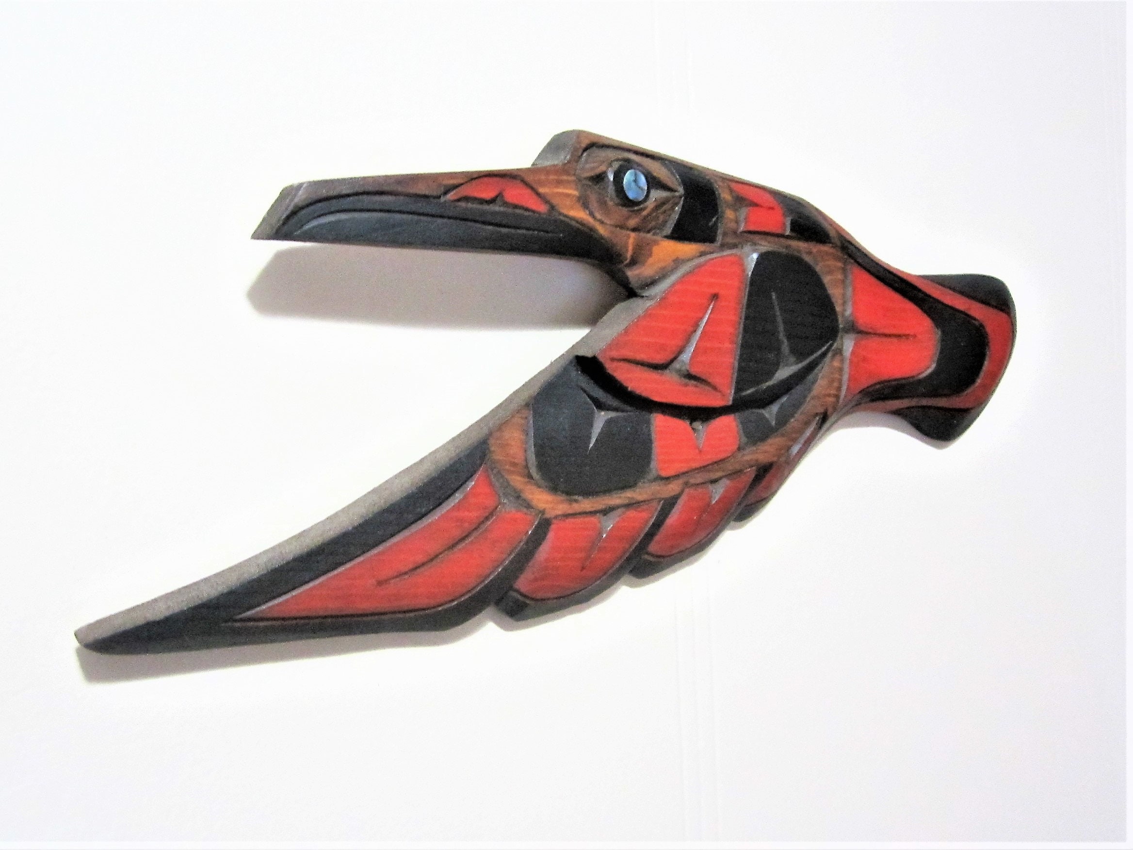 Coast Salish First Nation 'hummingbird' Carving West Coast Native ...