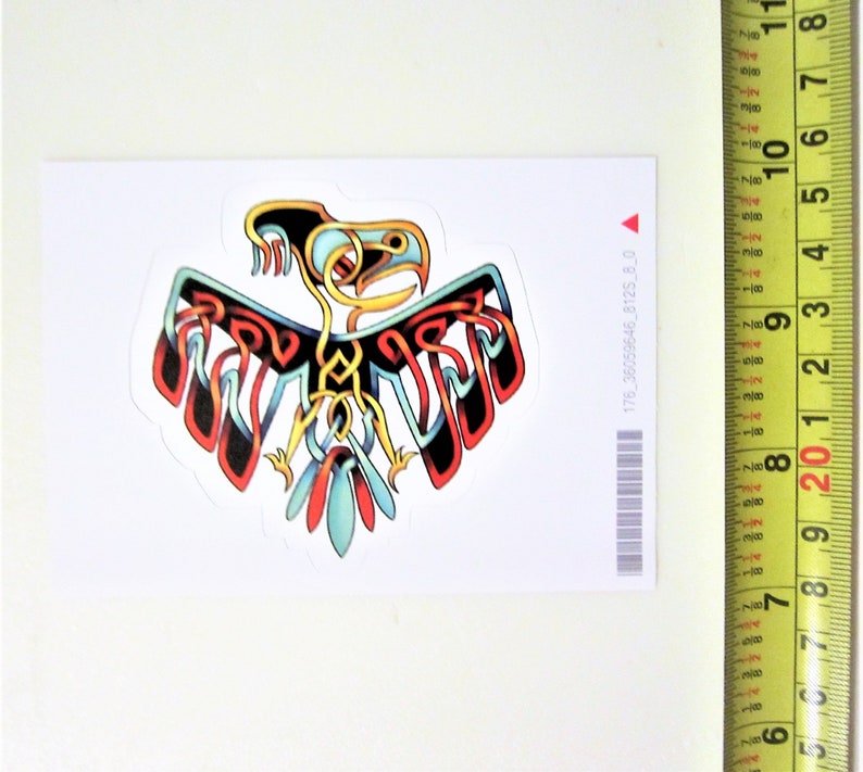 First Nations ''thunderbird'' Sticker Decal - Etsy