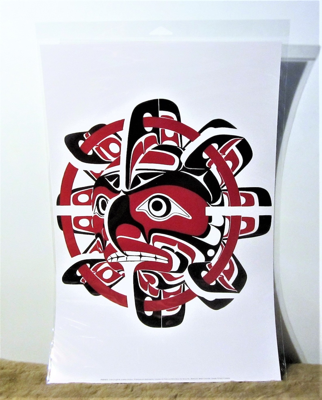Gitxsan First Nation 'circle of Light' Contemporary Pacific North West ...