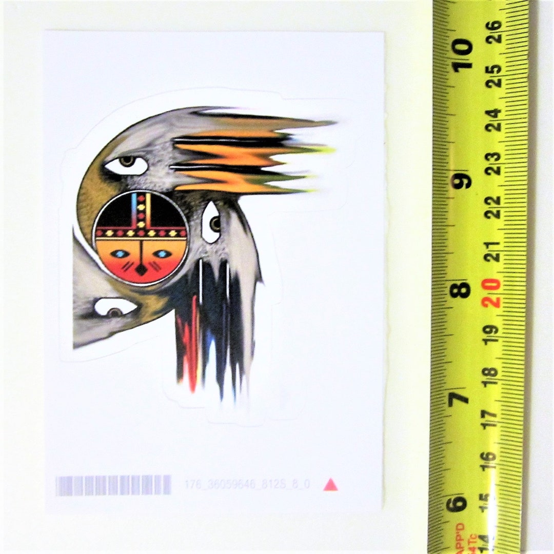 First Nations 'soaring Spirits' Sticker Decal West Coast Native ...