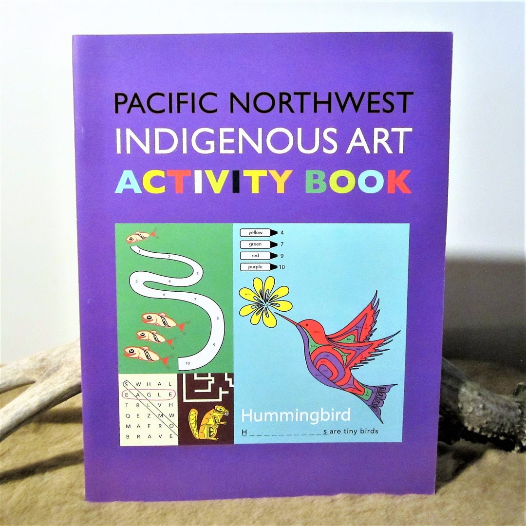 Pacific North West Coast First Nations 'animals' Activity Book Native ...