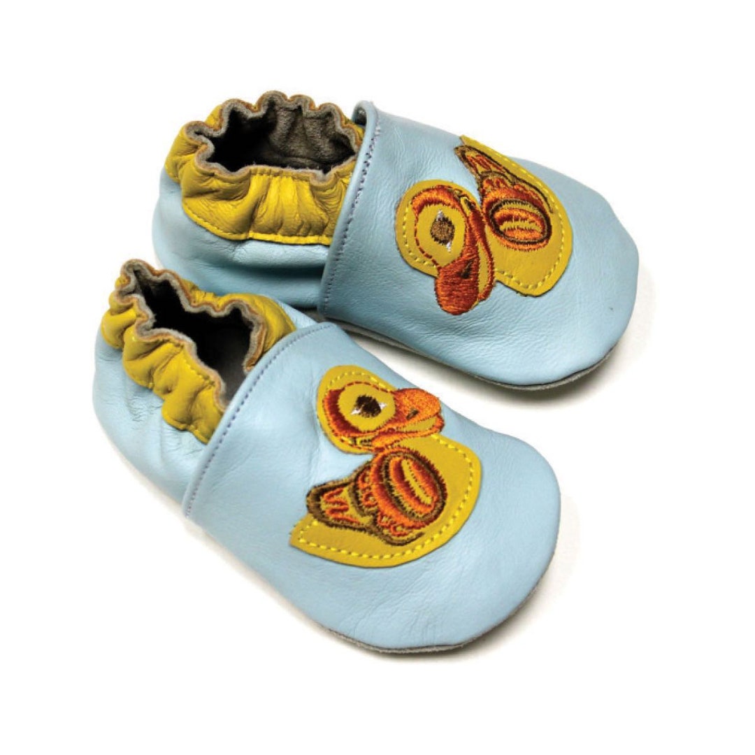 Bella Bella First Nation 'duck' Baby Leather Shoes Native Indigenous ...
