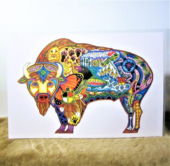 Native Bison Art