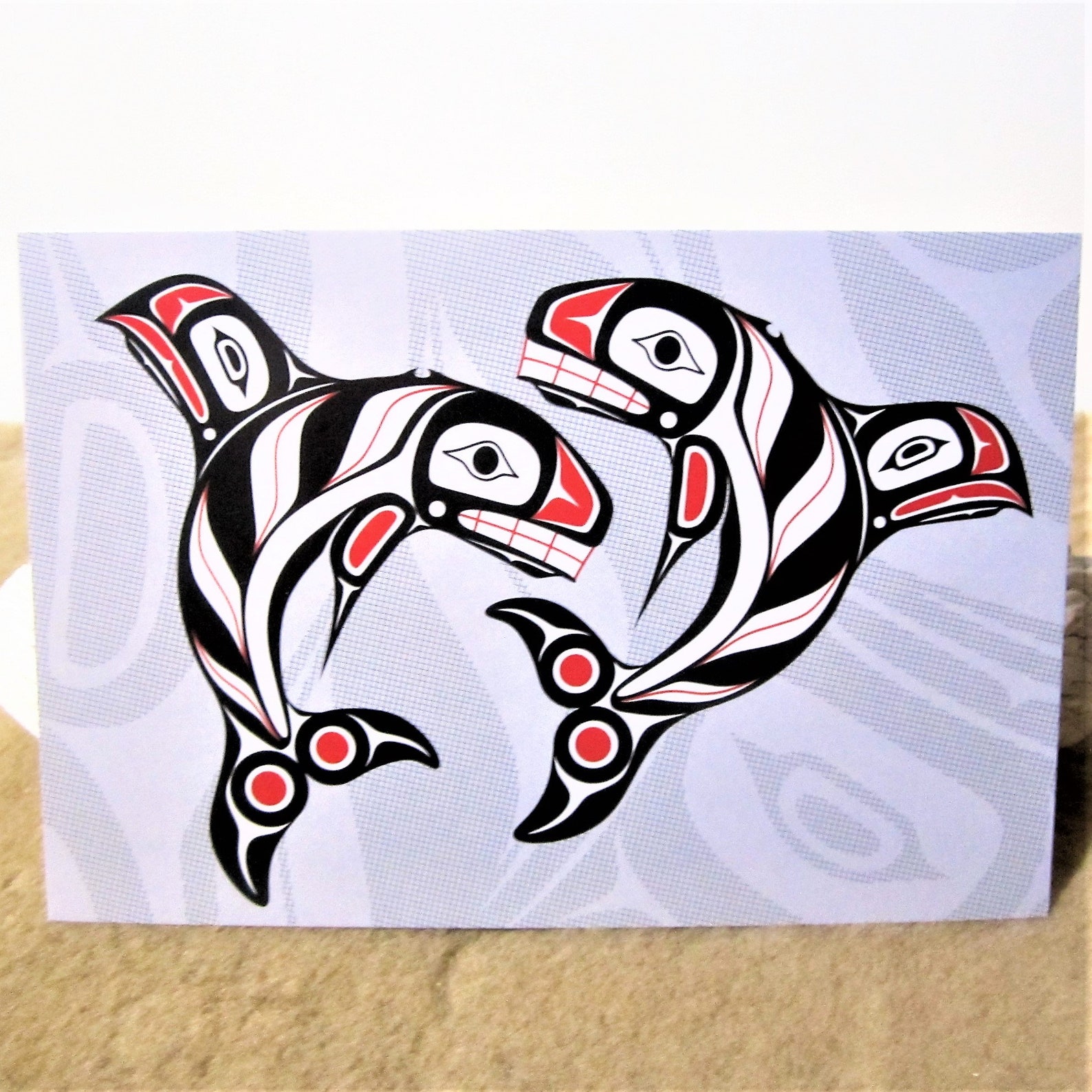 Haida First Nations ''raven Fin Killer Whale'' Pacific North West Coast ...