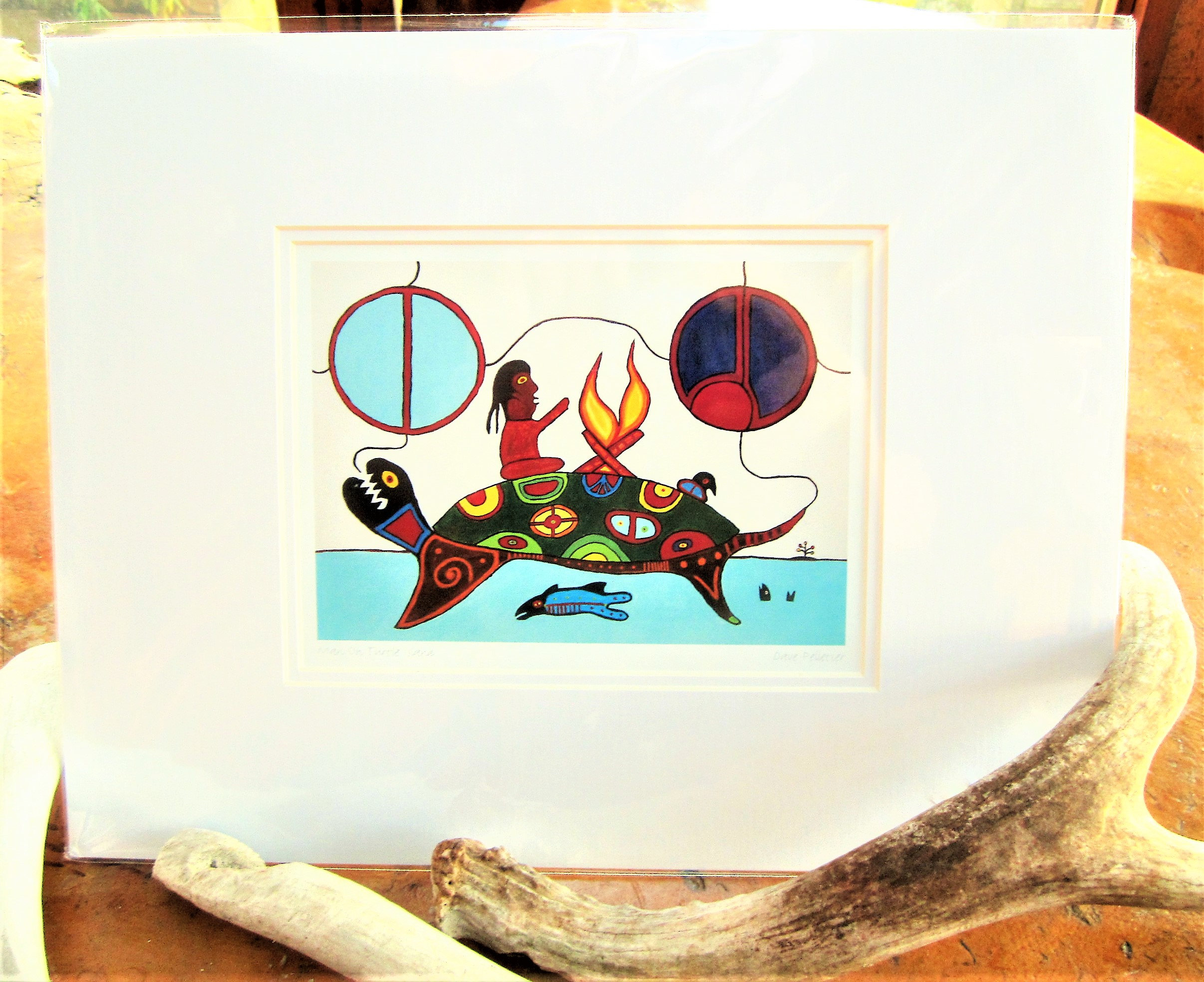 Haida First Nation ''Frog & Dragonfly'' Contemporary Native Indigenous ...