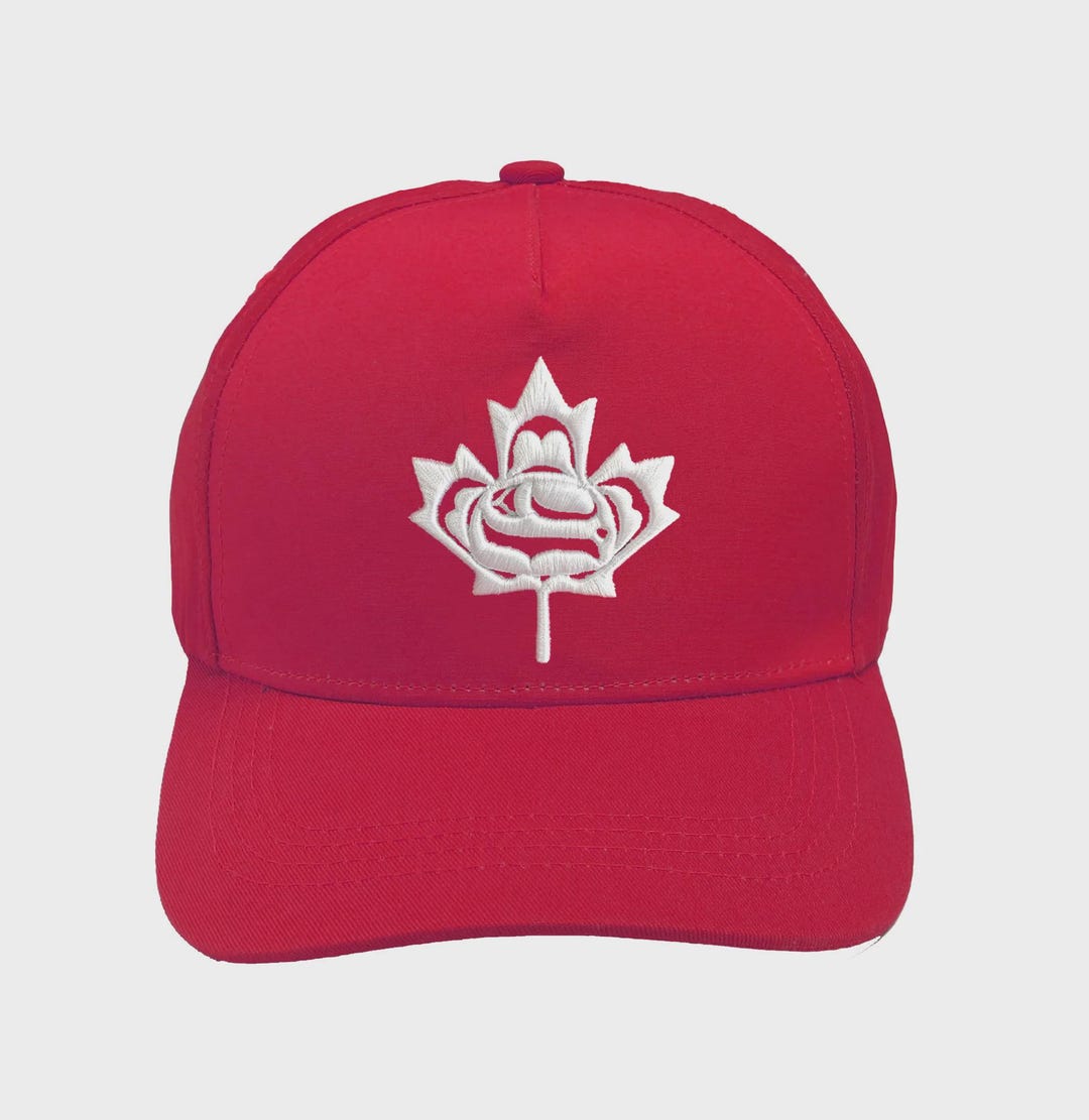 Kwakiutl First Nations 'standing Together' Embroidered Ball Cap Hat ...