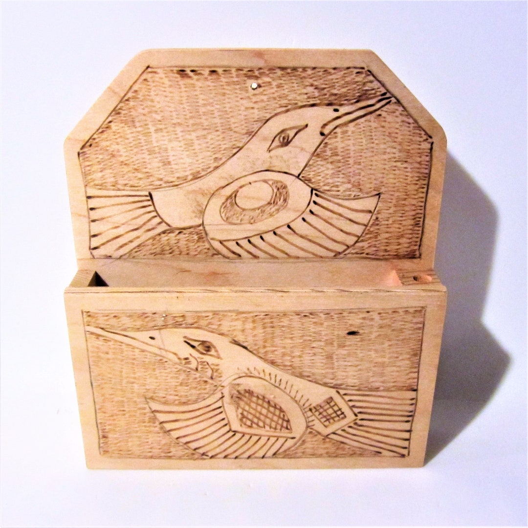 Kwakiutl First Nation ''hummingbird'' Pencil Notebook Organizer ...
