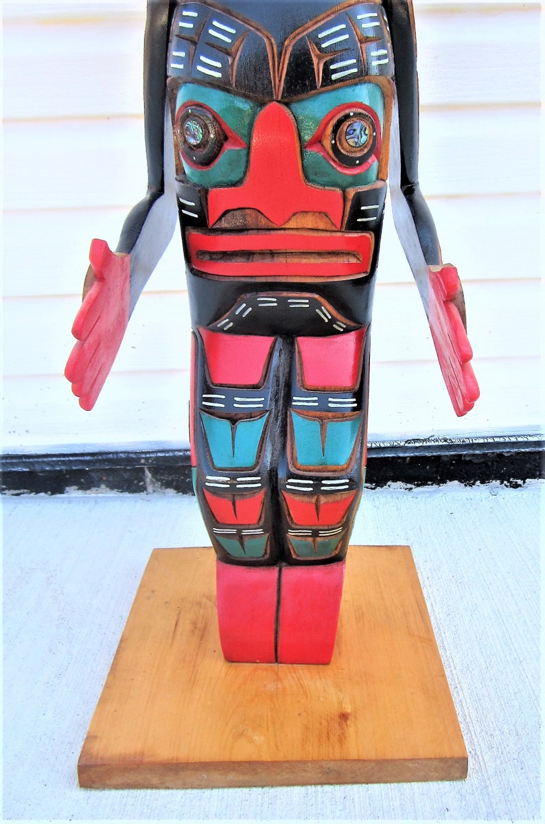 Kwakiutl First Nation ''sun & Man'' Red Cedar | Etsy