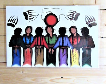 Cree Indian Art | Etsy Canada