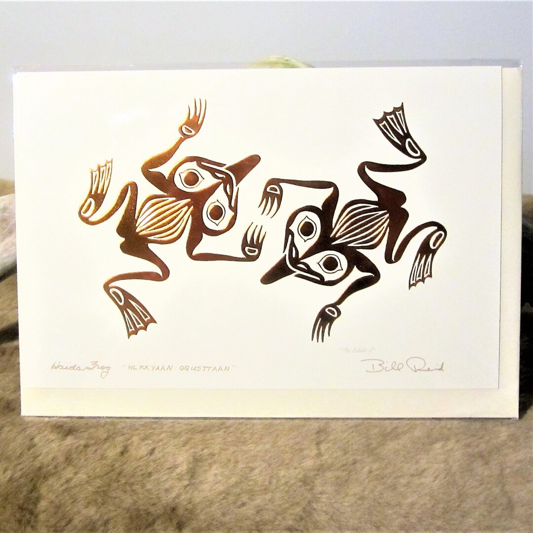 Haida First Nations ''frog'' Pacific North West Coast Native Indigenous ...