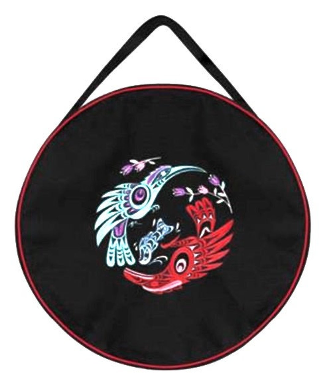 Coast Salish First Nation 'healing Message' Embroidered Potlatch Powwow ...
