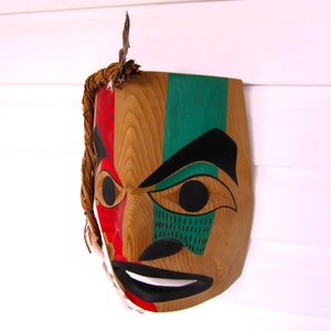 Nuu-chah-nulth Ditidaht First Nation 'portrait' Red Cedar Mask Carving ...