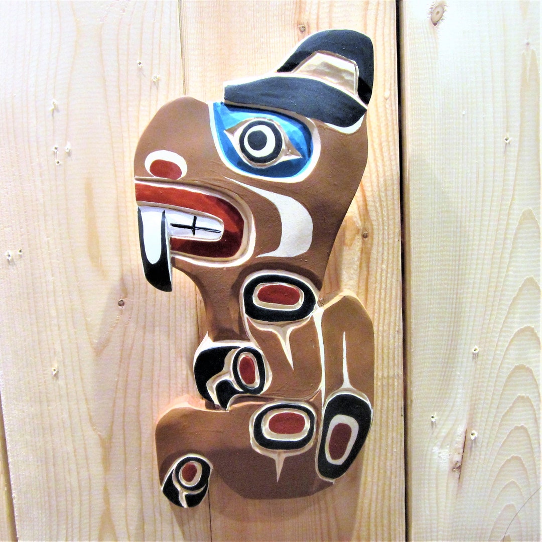 Kwakiutl First Nation ''beaver'' Carving - Etsy