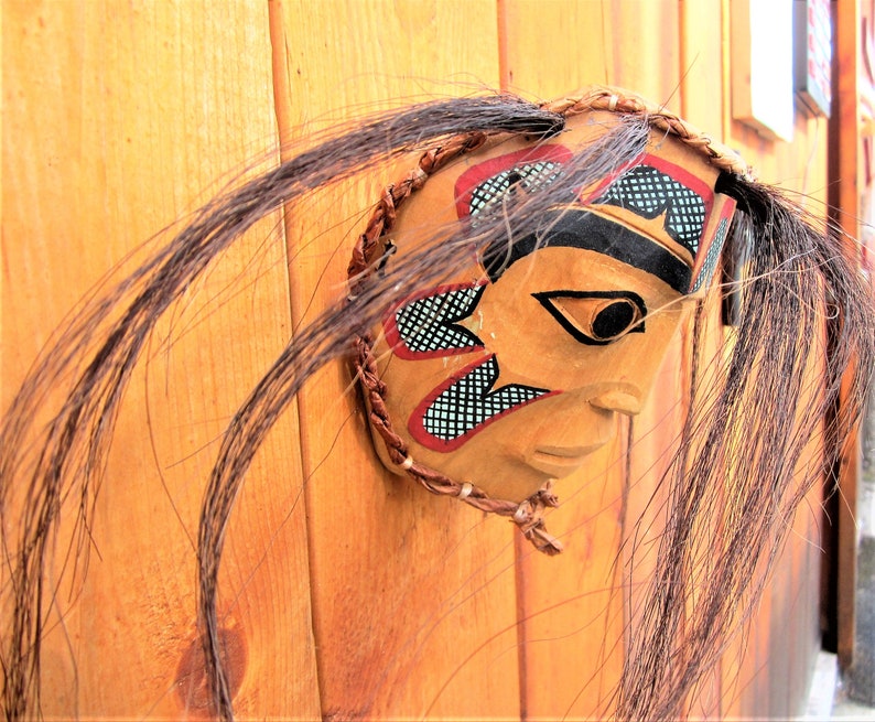 Haisla First Nation 'warrior' Cedar Mask Carving West | Etsy