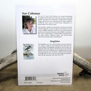 Pacific North West Coast First Nations 'kingfisher' Art Post Card 6 X 9 ...
