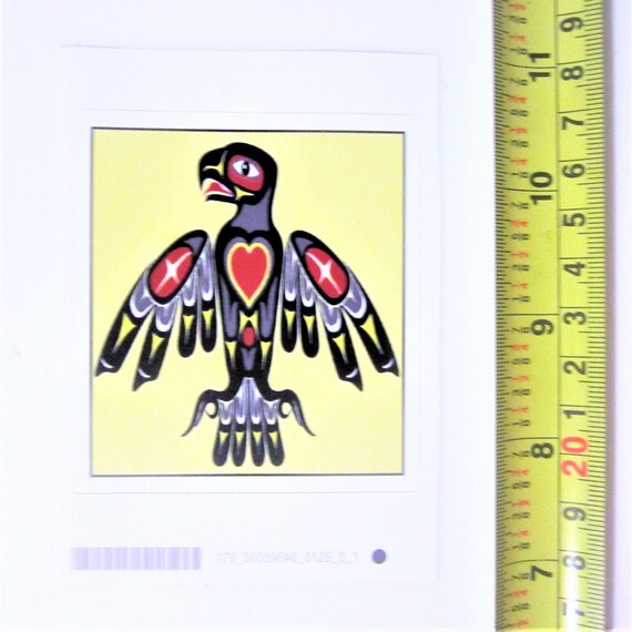 First Nations ''eagle'' Sticker Decal West - Etsy