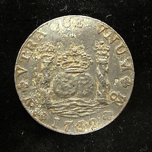 Historical Replica 1732 Spanish Silver Pillar Dollar 8 Reales 'piece of ...