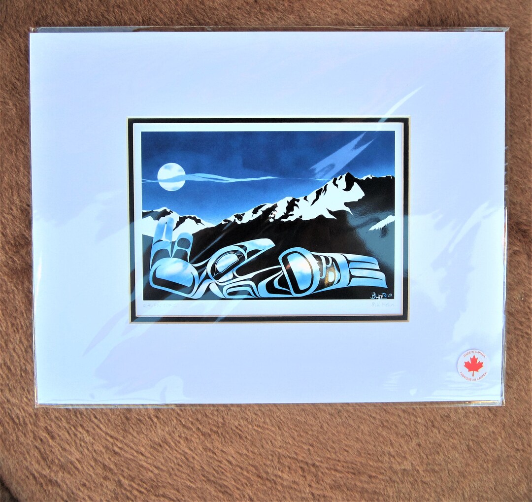 Tsimshian First Nation ''raven Song'' Contemporary Pacific North West ...