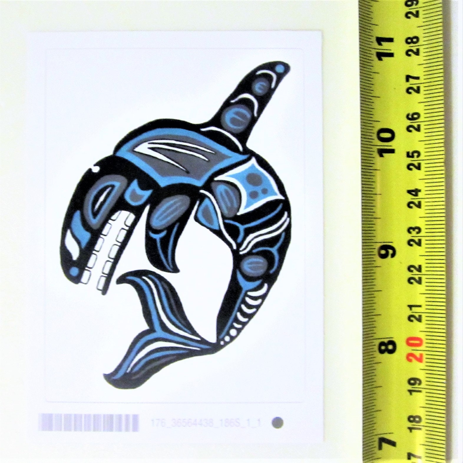 First Nations ''killer Whale'' Sticker Decal - Etsy