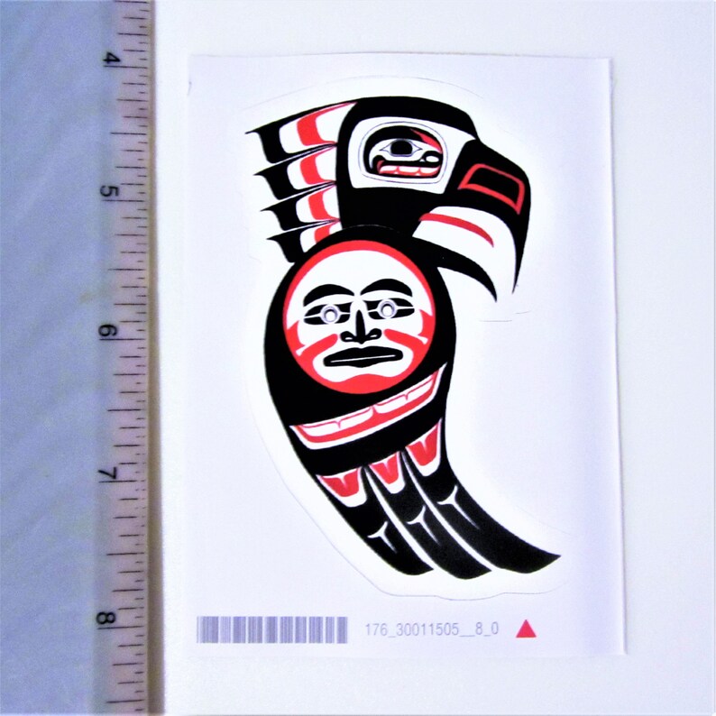First Nations ''hawk'' Sticker Decal Native - Etsy