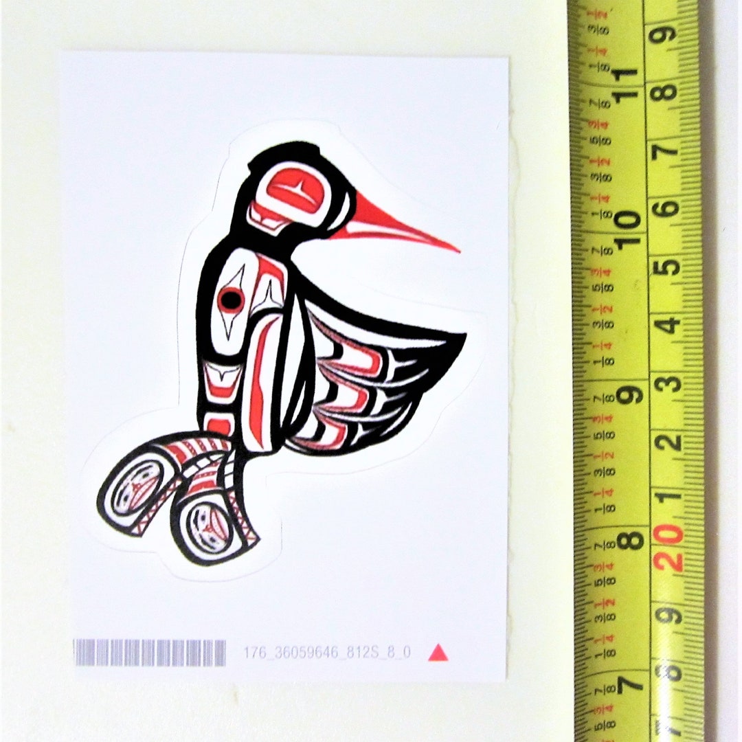 First Nations ''hummingbird Flight'' Sticker Decal West Coast Native ...