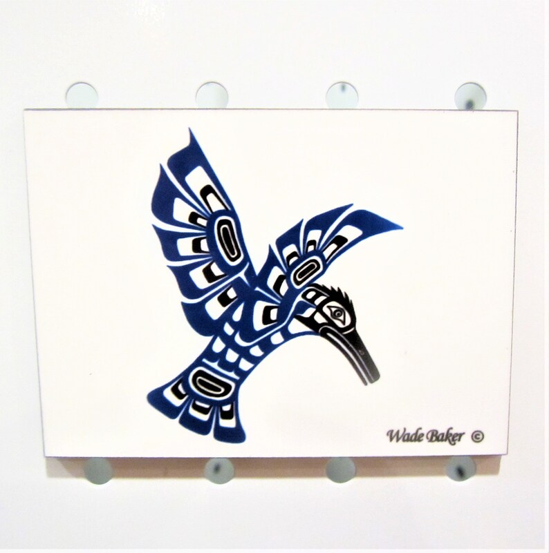 West Coast First Nations 'raven' Native Indigenous Art - Etsy