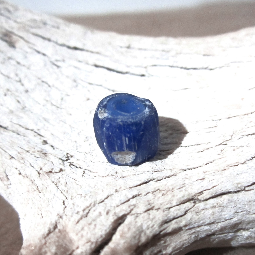Mid 1800s Russian Light Blue 5/16 Inch Cobalt 'trade Bead' Pacific ...