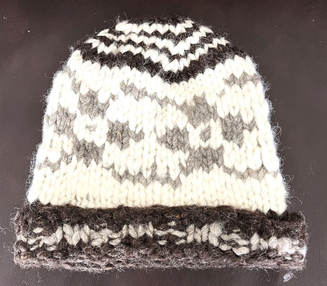 Coast Salish Cowichan First Nation 'form Line' Knit Child Touque Winter ...