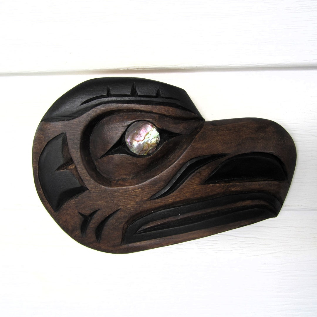 Nuu Chah Nulth First Nation 'baby Eagle' Carving Pacific North West ...