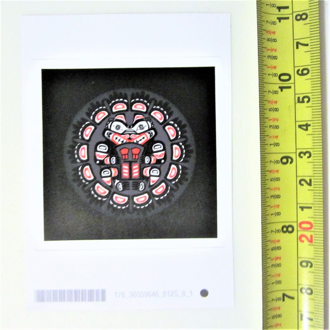 First Nations ''bear Spirit' Sticker Decal West Coast Native Indigenous ...