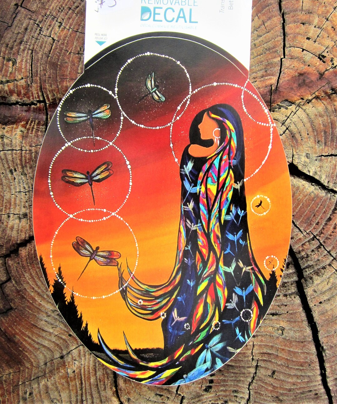 Cree First Nation ''transformation'' Vinyl Sticker Decal Native ...