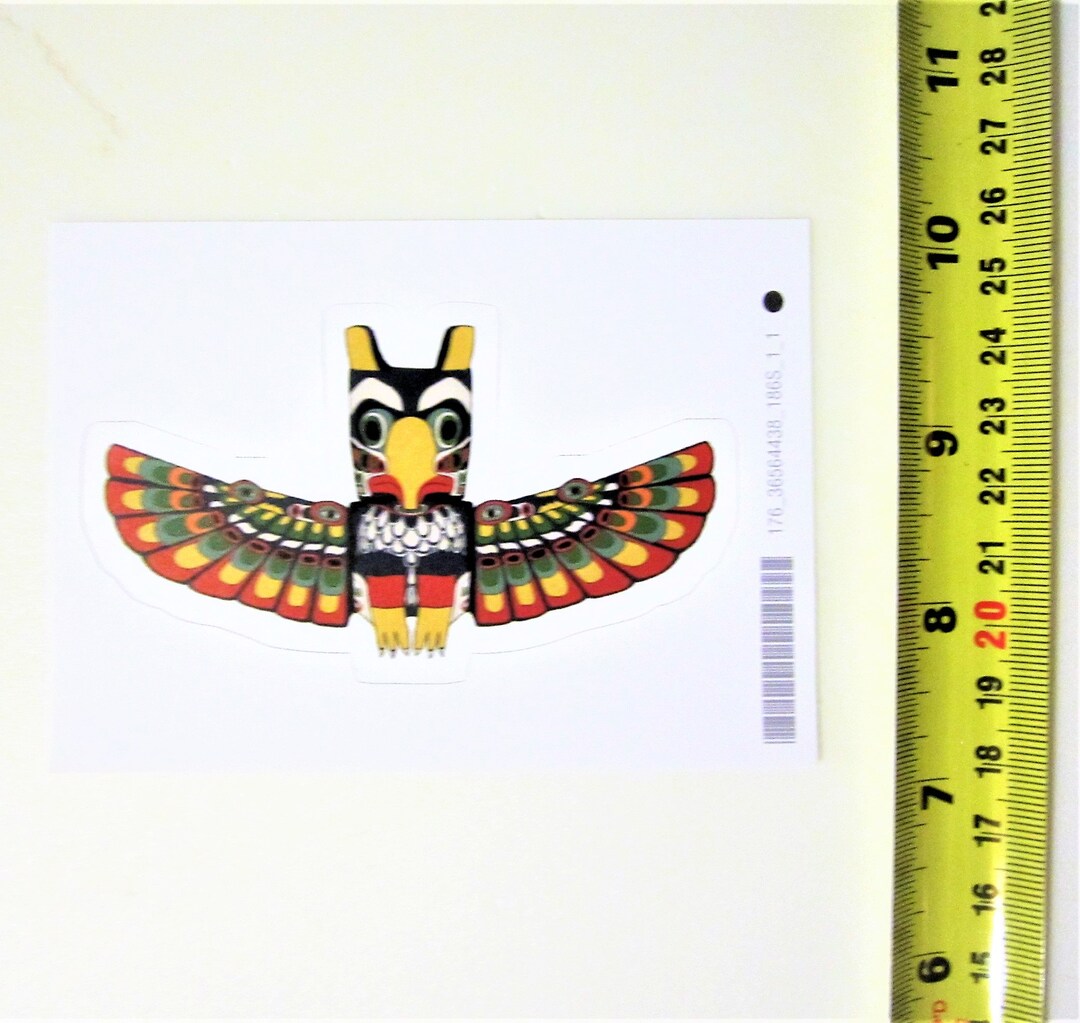 First Nations ''owl Totem'' Sticker Decal Pacific North West Coast ...