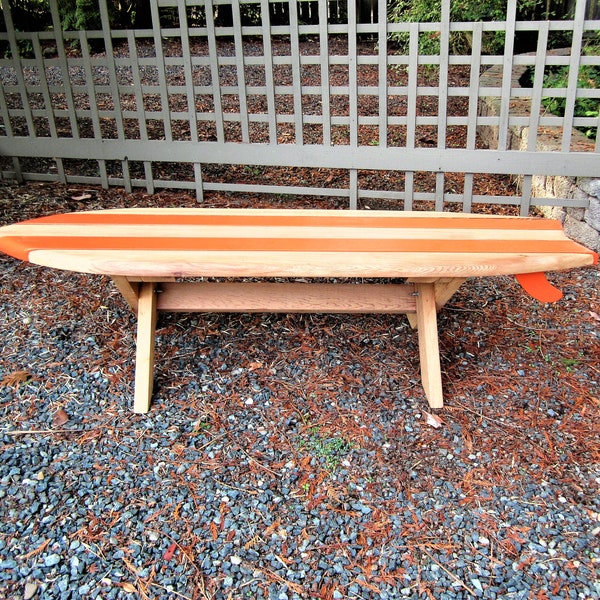 Surfboard Bench - Etsy