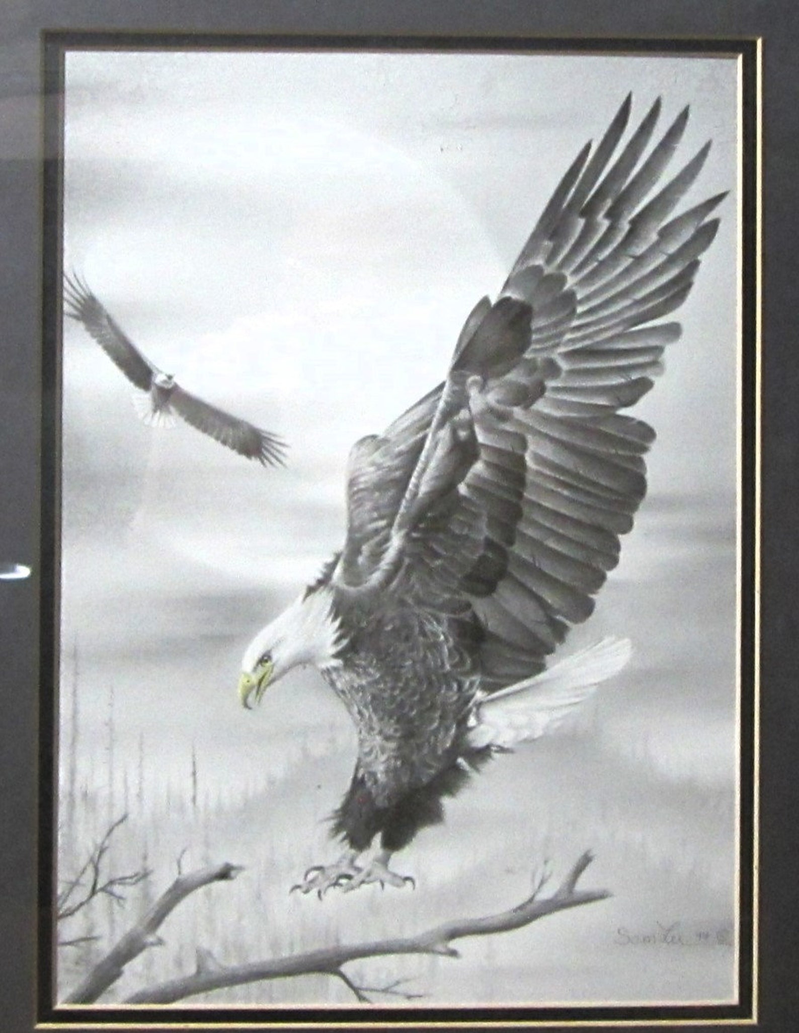 Sam Lu 1994 'eagles' Contemporary Pacific North West Coast British ...