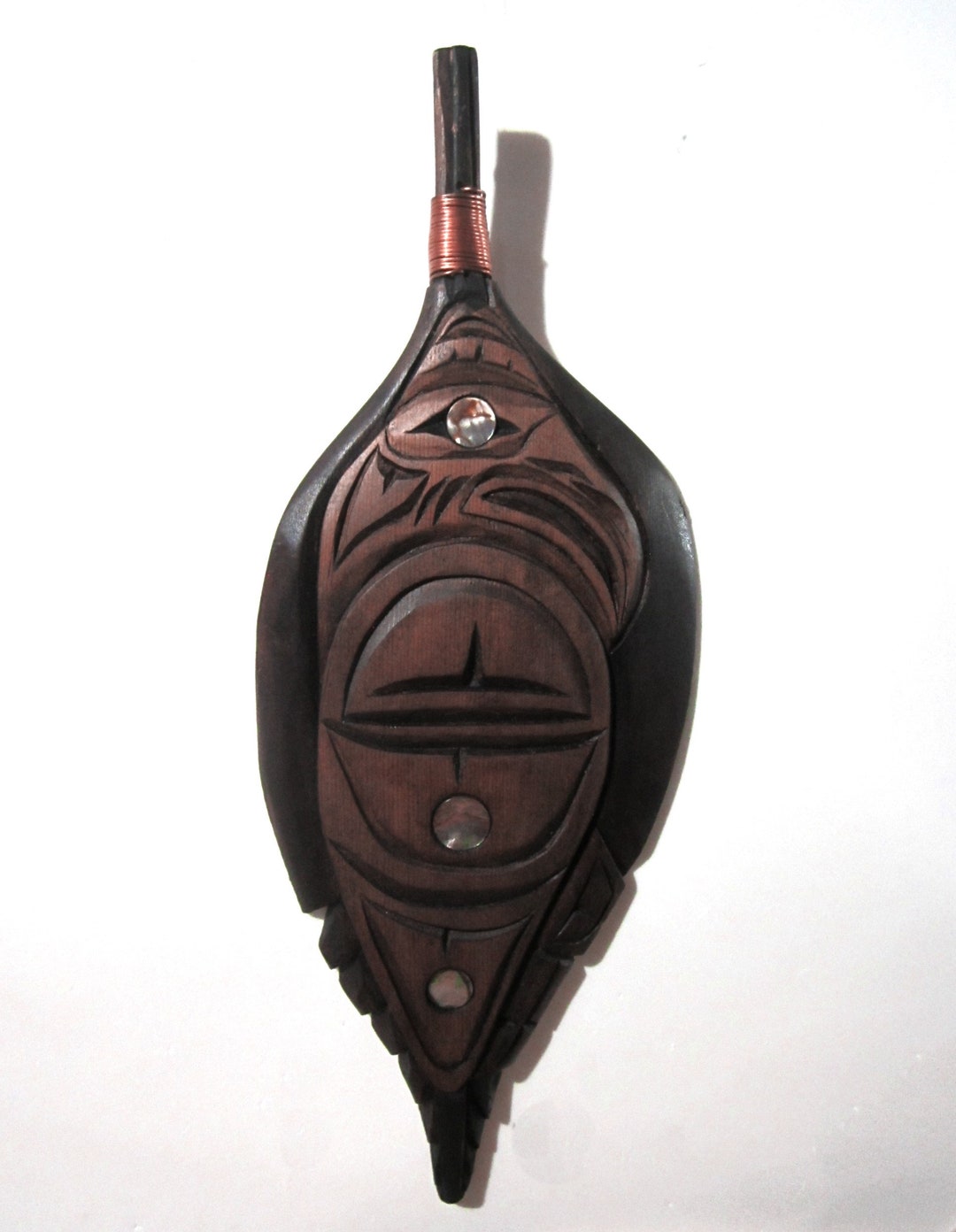 Nuu Chah Nulth First Nation 'eagle Feather' Carving Pacific North West ...