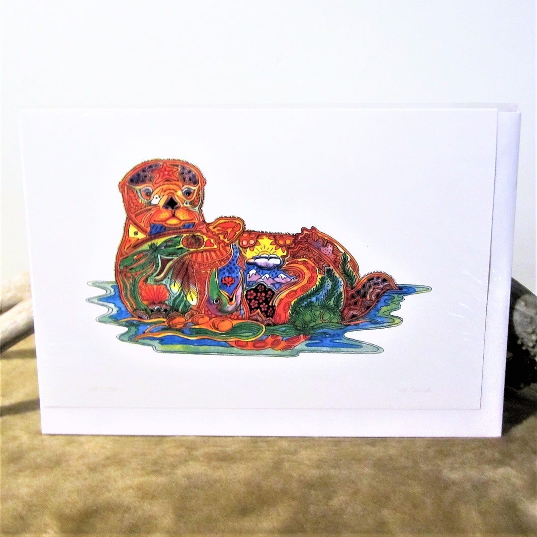 Cherokee First Nations ''sea Otter'' Native - Etsy