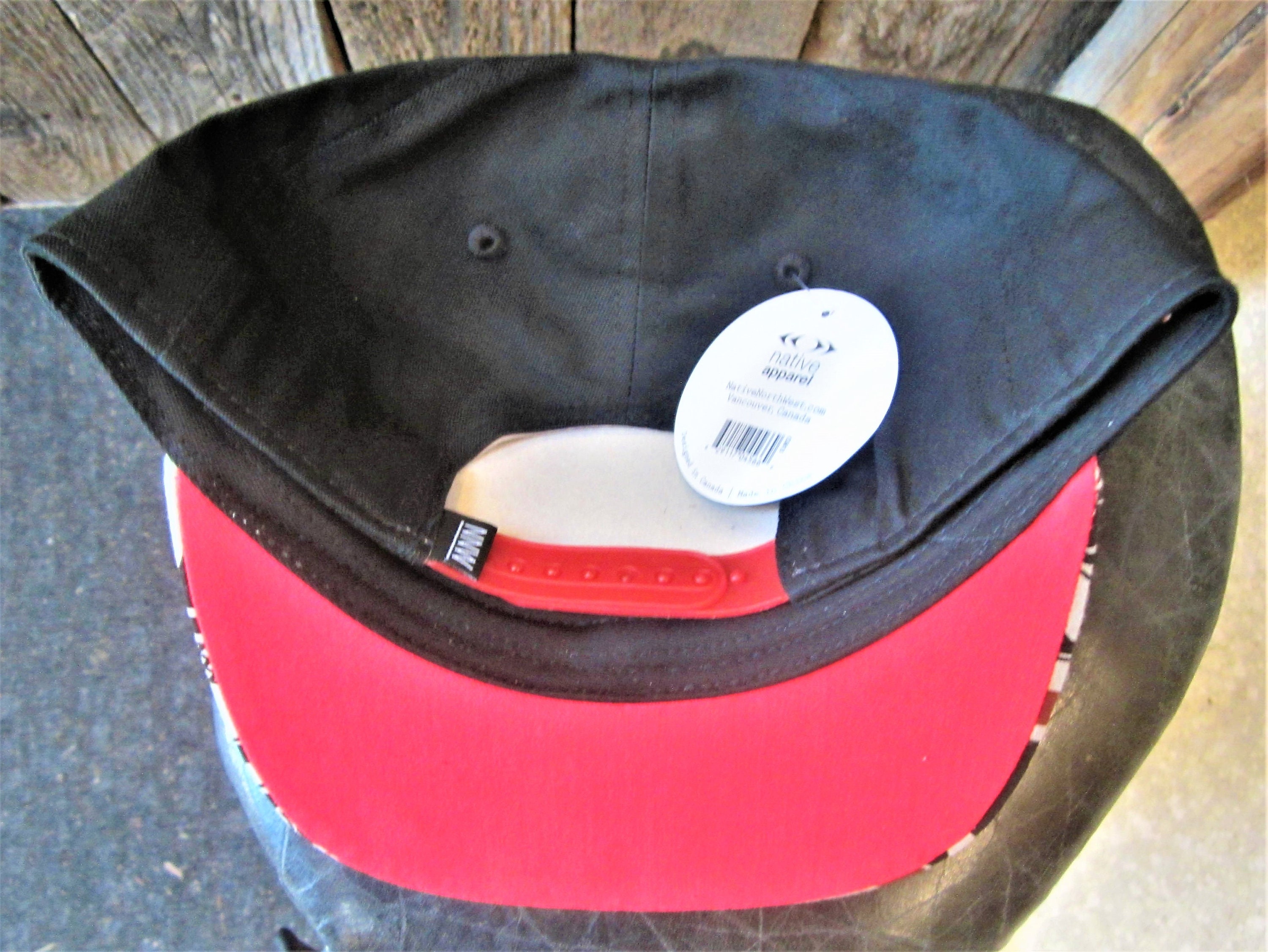Haida First Nations 'eagle Vision' Snapback Ball Cap Hat Pacific North ...